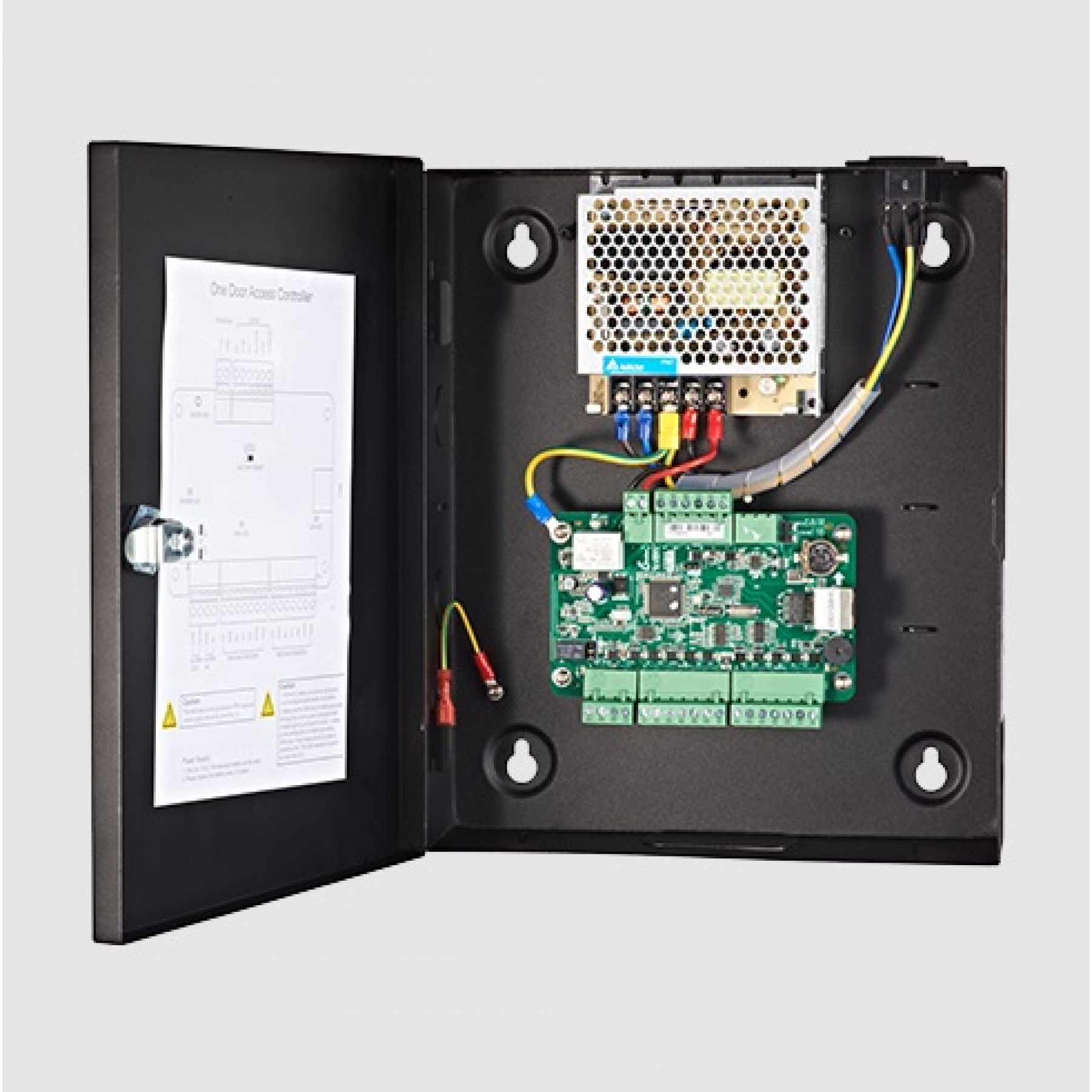 Centrala de control acces pentru o usa (bidirectionala), conexiune TCP ...