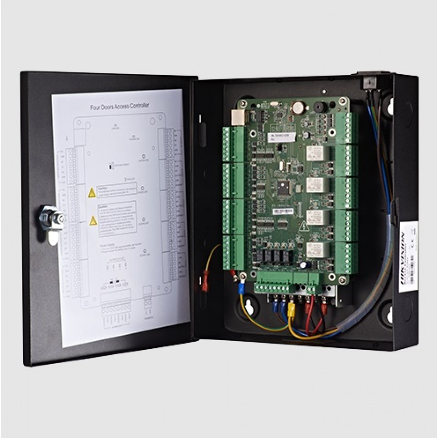 Centrala control acces 4 usi unidirectionale TCP/IP HIKVISION DS-K2804