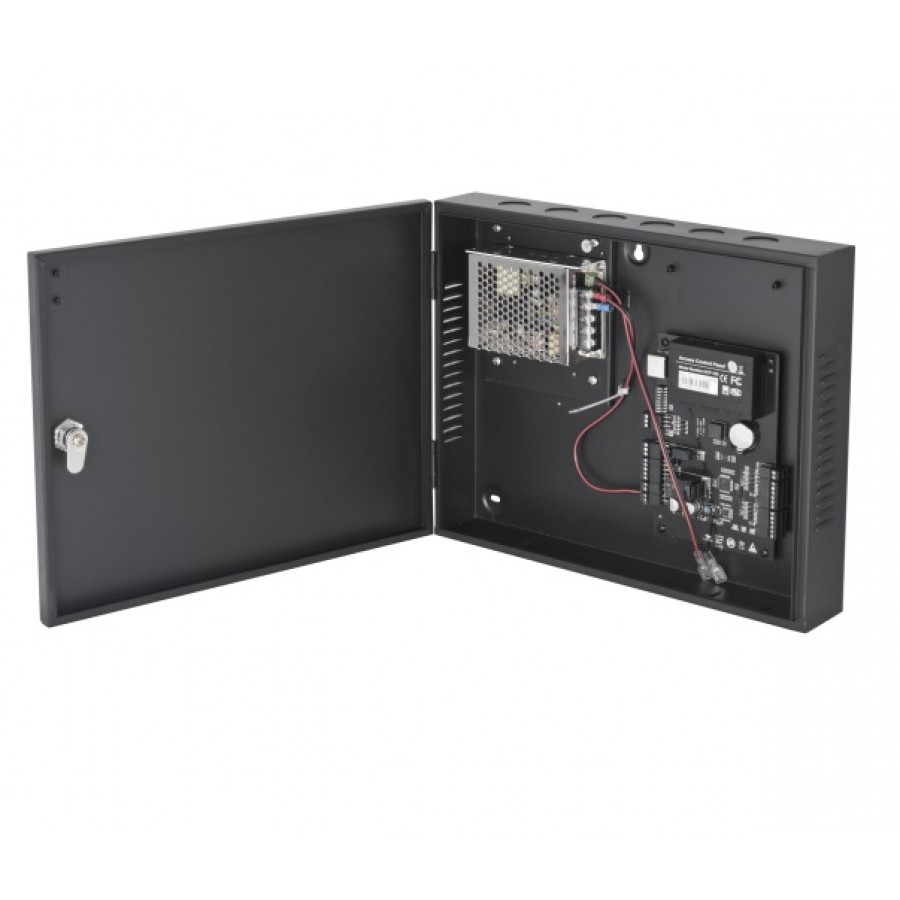 Centrala Control Acces IP cu Cabinet Metalic Pentru 2 Usi ...